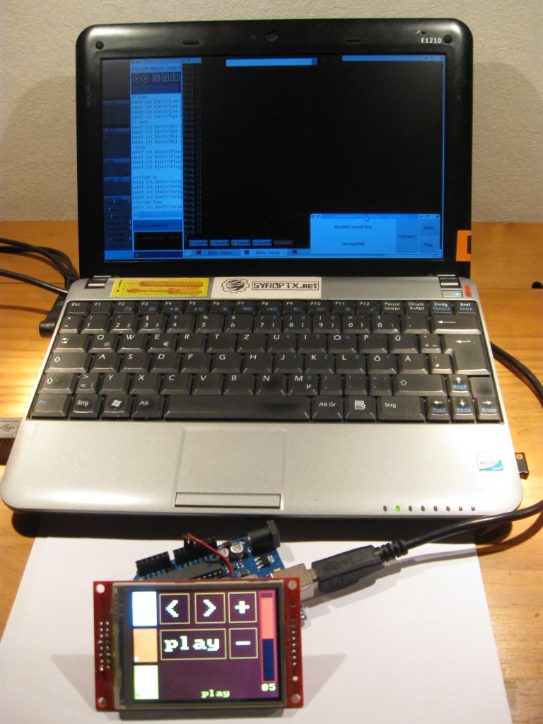 Lab Transmissions Arduino Touchscreen